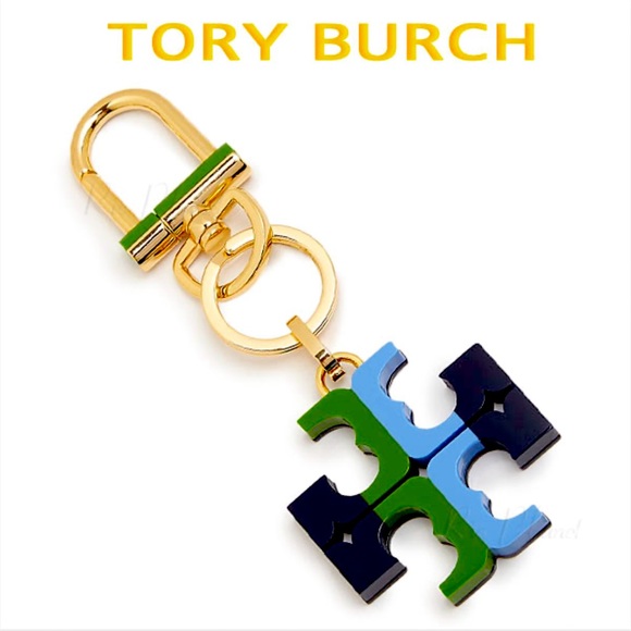 Tory Burch | Accessories | Tory Burch Keychain Stack Tee Key Fob | Poshmark